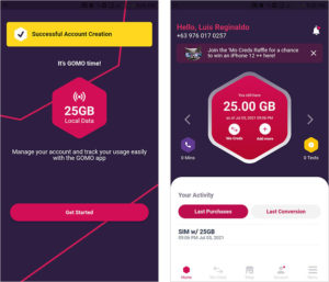 How to Activate Your GOMO SIM (LTE and 5G) - Tech Pilipinas