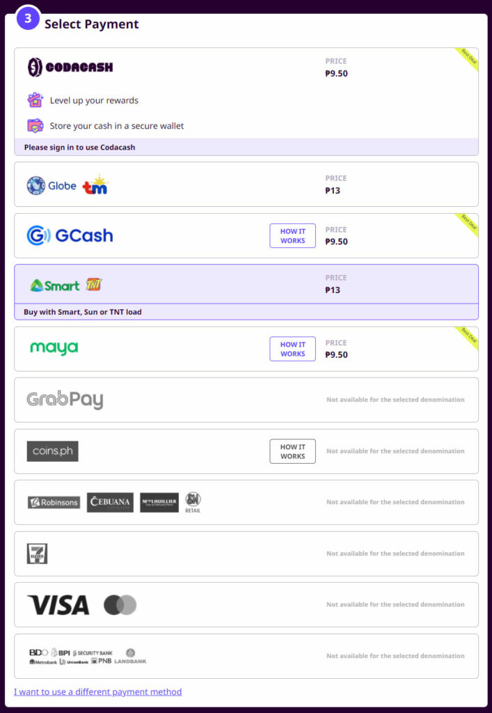 How to Buy Mobile Legends ML Diamonds in Codashop - Tech Pilipinas