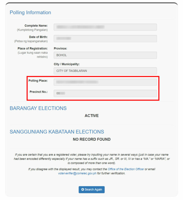 How to Find Your Voting Precinct With the COMELEC Precinct Finder (2025 ...