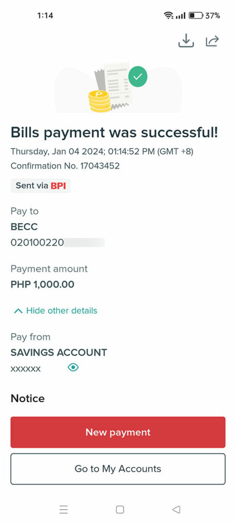 How to Pay Your BPI Credit Card Using the BPI Mobile App - Tech Pilipinas