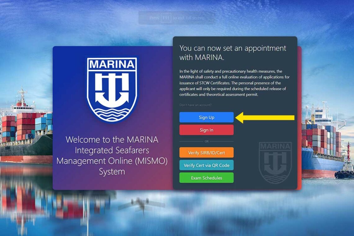 MARINA MISMO Online Registration and Appointment Guide for 2025 - Tech ...