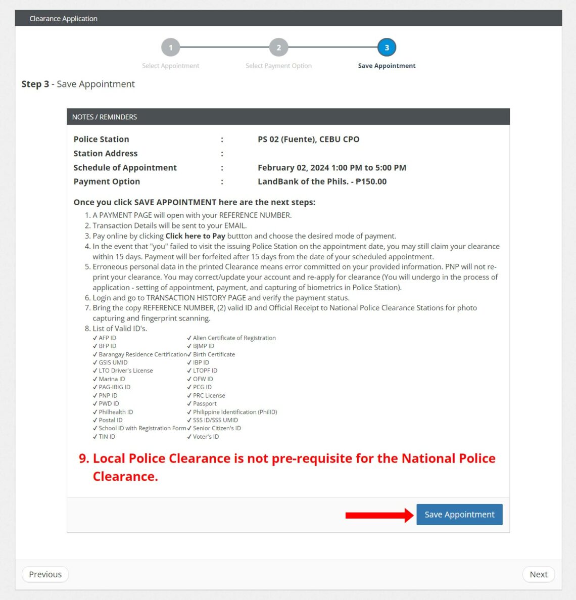 National Police Clearance Online Registration and Appointment Guide for 2025 - Tech Pilipinas