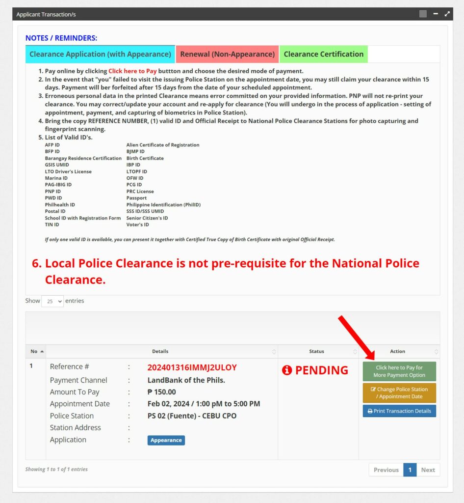 National Police Clearance Online Registration and Appointment Guide for 2025 - Tech Pilipinas