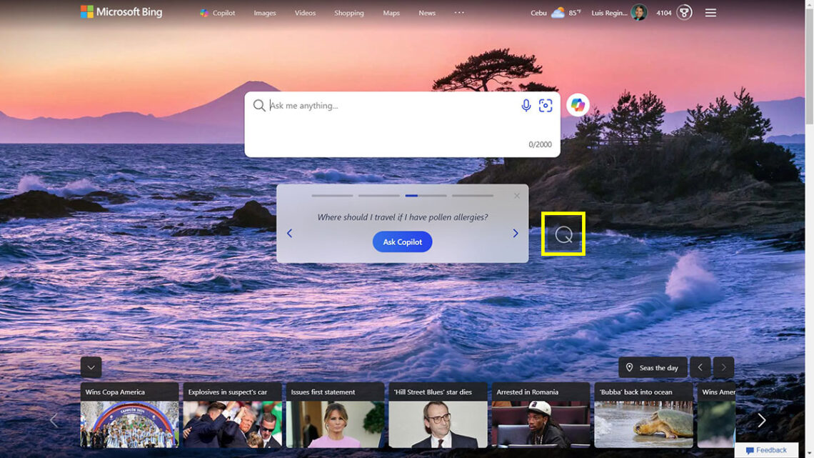 Bing Homepage Quiz: Answer the Trivia to Win Prizes! - Tech Pilipinas