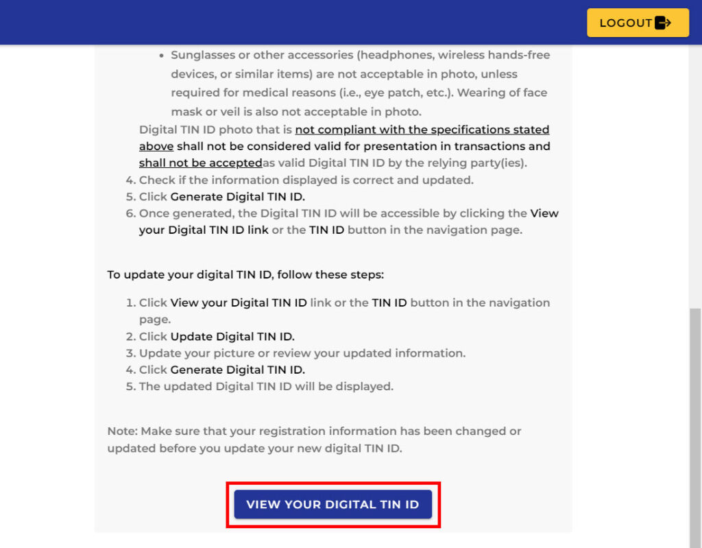 How to Get a Digital TIN ID from the BIR (2025 Updated Guide) - Tech ...