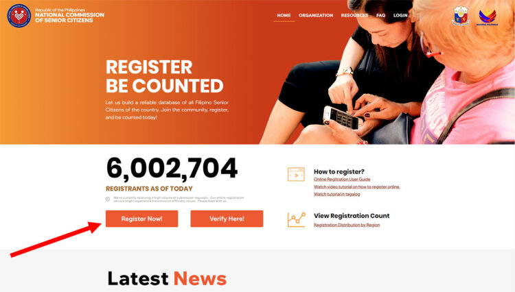 NCSC Senior Citizen Online Registration Guide for 2025 - Tech Pilipinas