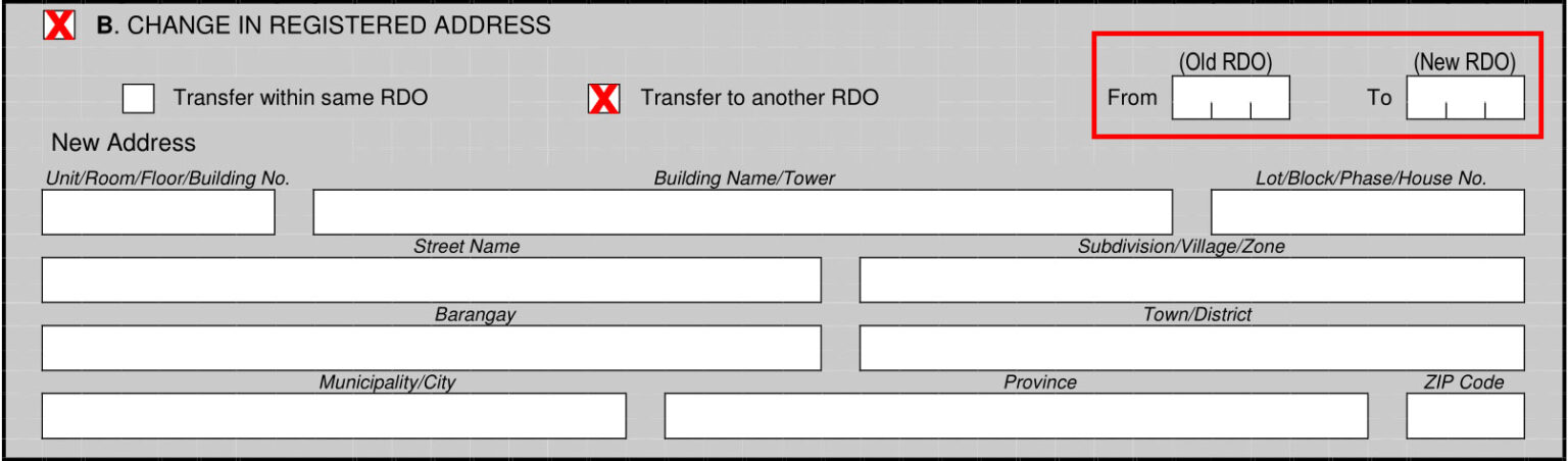 How to Transfer Your BIR RDO Online and Via Email - Tech Pilipinas