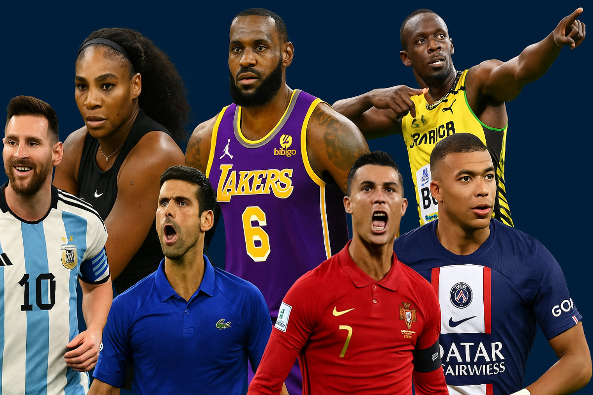 Top 7 Most Famous Athletes of Our Time – Icons Who Redefined Sports ...